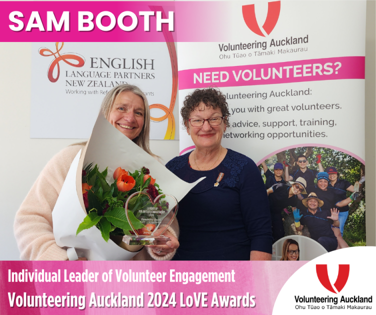 Spotlight on Sam Booth: An outstanding leader of volunteers ...